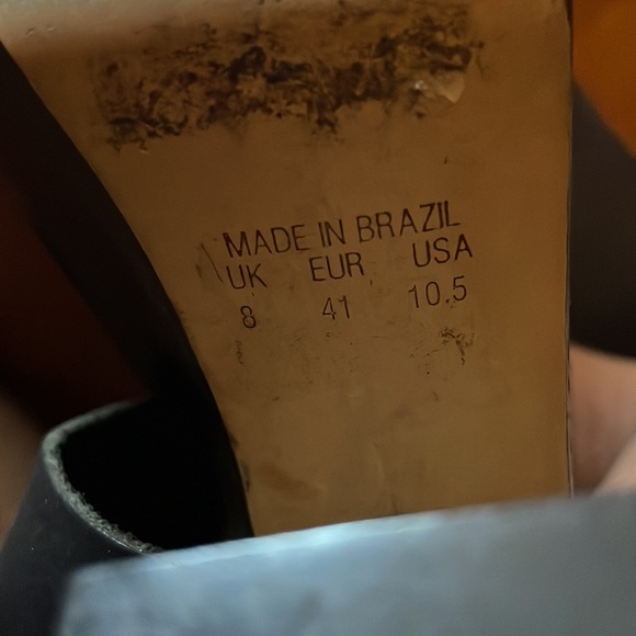 Topshop | Shoes | Black And Clunk Wooden Topshop Platform Shoe | Poshmark